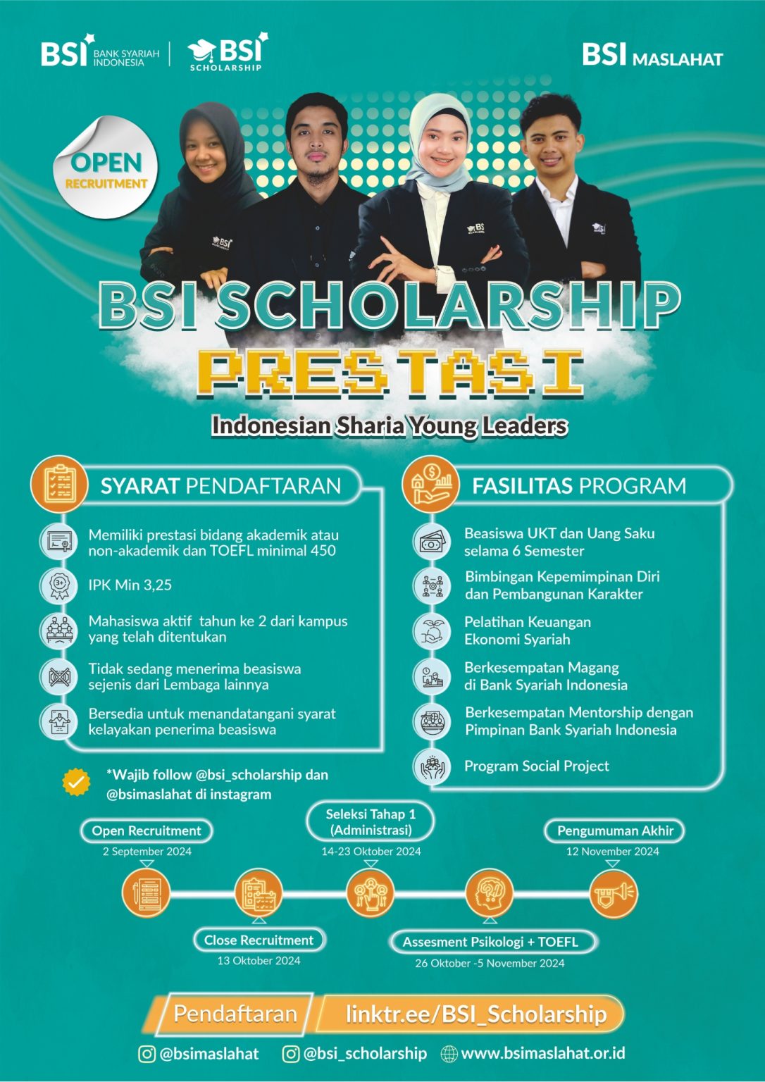 Informasi Program Beasiswa BSI Scholarship - Kemahasiswaan Unair